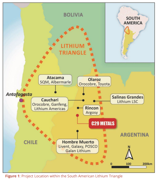C29 Metals about to set drills turning at Pocitos salar projects in Lithium Triangle, Argentina ...